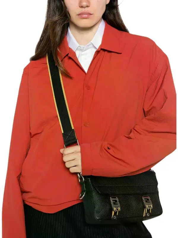 Fendi Leather Shoulder Bag - Black