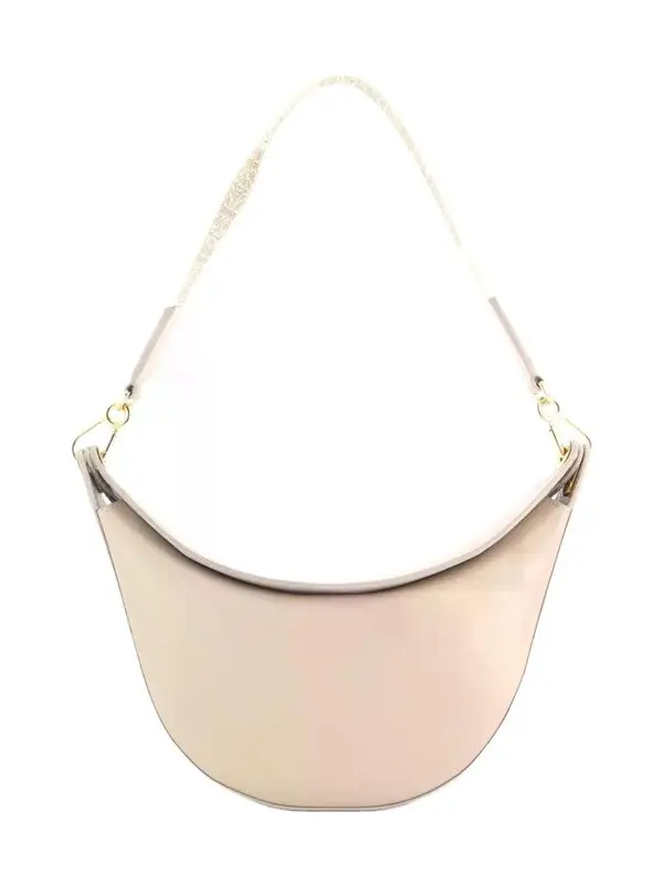 Loewe Luna Leather Hobo Bag - Neutrals