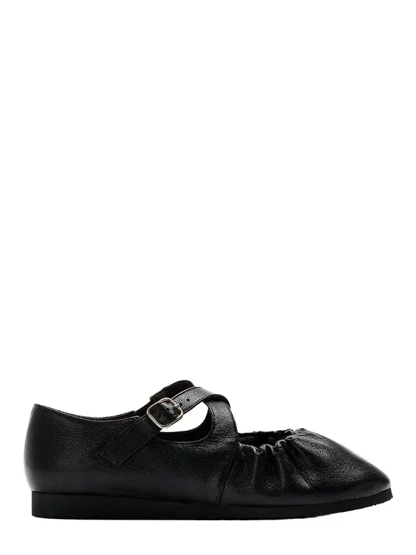 NAGUISA Bec Ballet Flats - Black