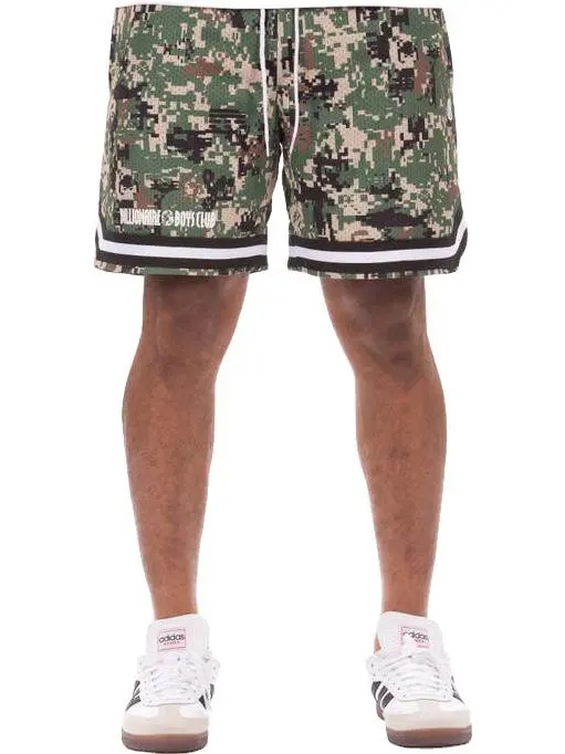 BILLIONAIRE BOYS CLUB Digi Camo Mesh Shorts - Sesame