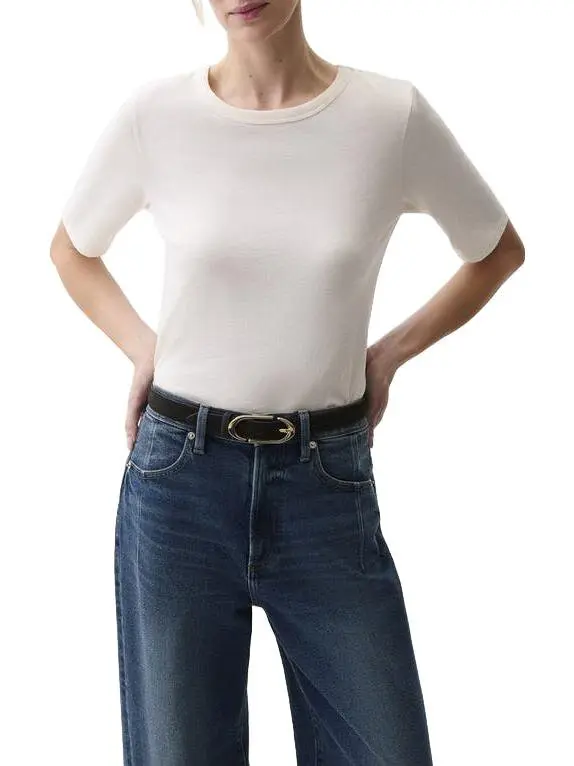 PISTOLA Melika Cotton T-shirt - Soft White