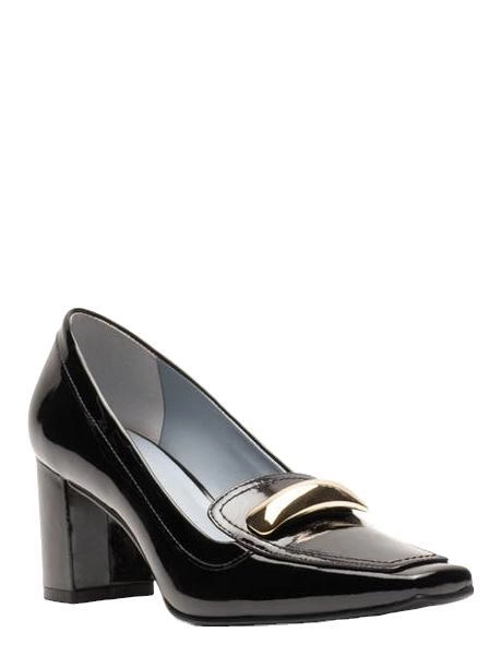 FRANCES VALENTINE Barbara Loafer Pump - Black