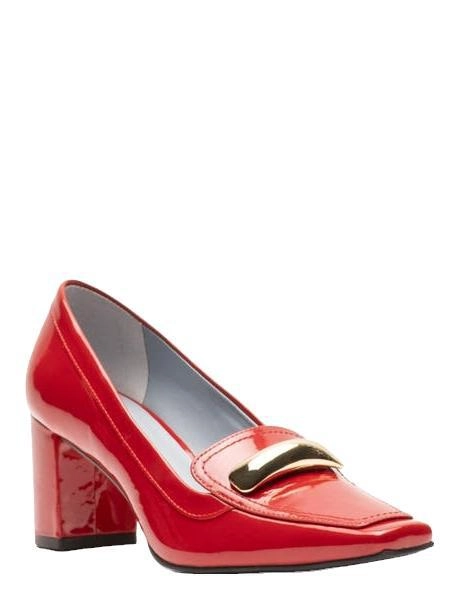 FRANCES VALENTINE Barbara Loafer Pump - Red