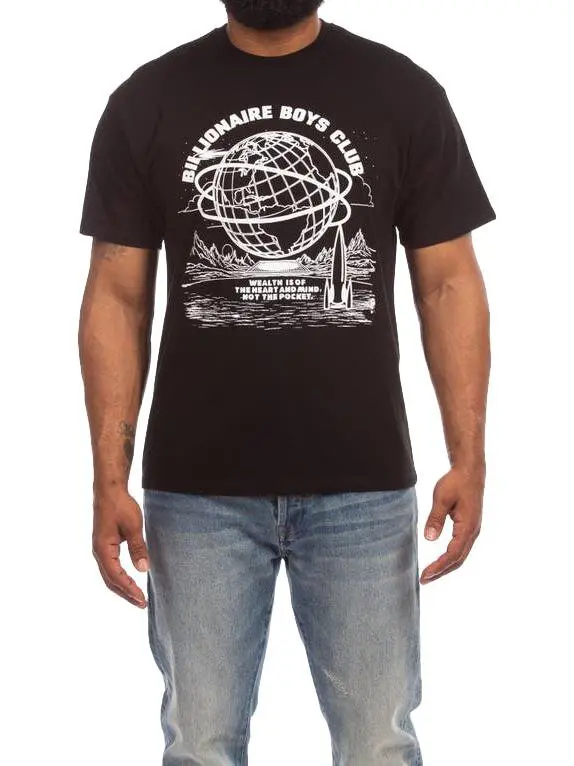 BILLIONAIRE BOYS CLUB Fair Graphic T-shirt - Black