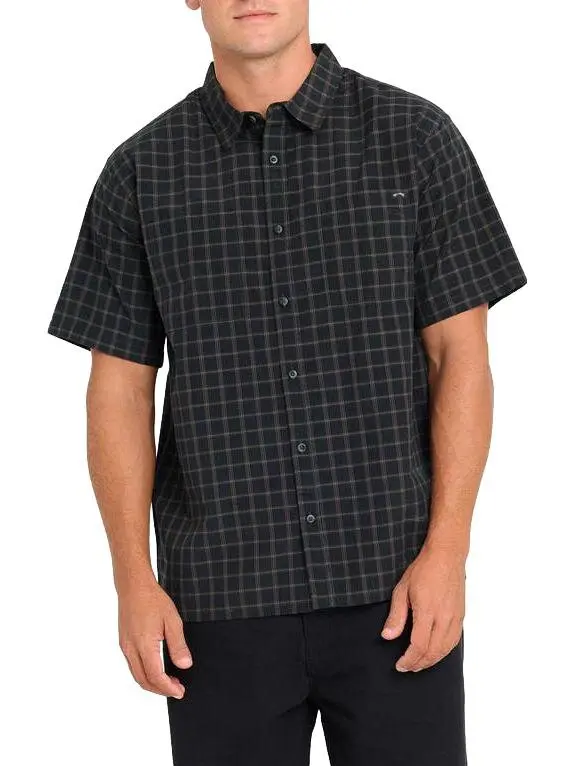 BILLABONG Vista Striped Short Sleeve Shirt - Phantom