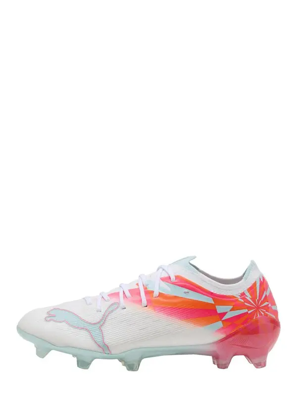 PUMA Ultra Nitroâ¢ Ultimate Brilliance Firm Ground Soccer Cleats Shoes - White