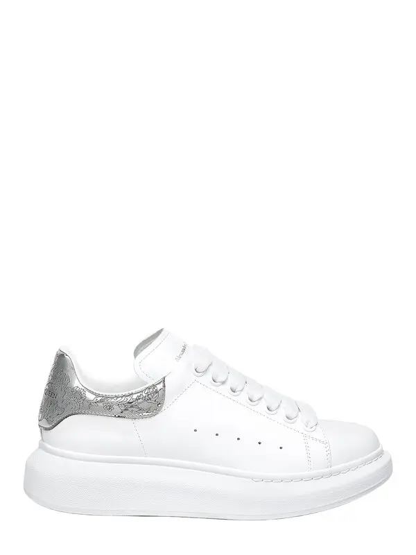 Alexander McQueen Oversized Sneaker - White/silver