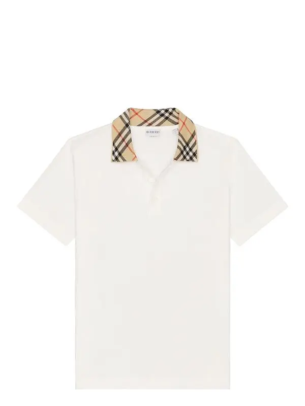 Burberry Evan Polo - Chalk