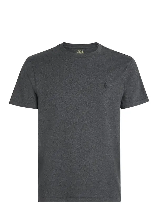 Polo Ralph Lauren Cotton Custom Slim-fit T-shirt - Grey