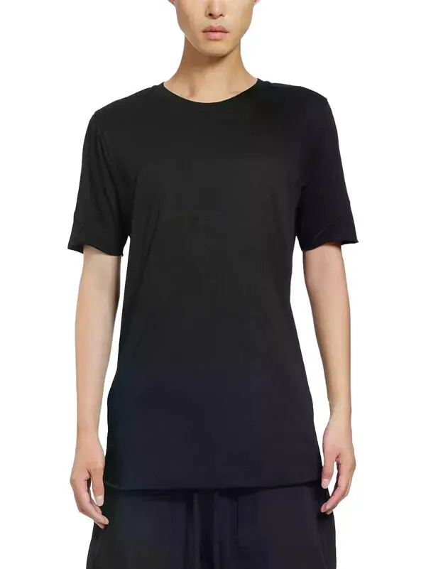 THOM KROM Exposed-seam T-shirt - Black