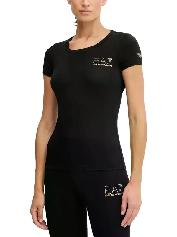 EA7 Logo T-shirt - Black