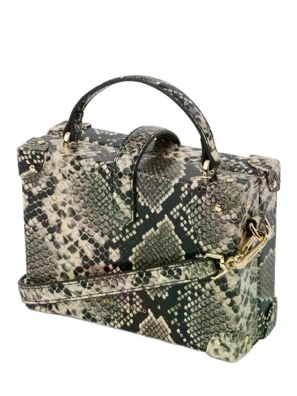 Karl Lagerfeld Small K/autograph Drop Crossbody Bag - Neutrals