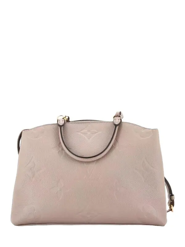 LOUIS VUITTON Grand Palais Handbag Monogram Empreinte Giant Shoulder Bag - Neutrals
