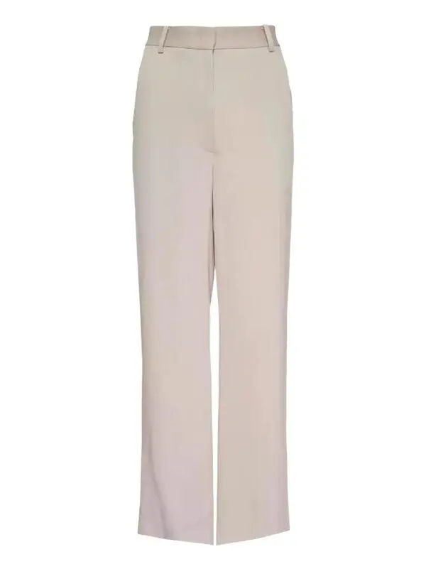 CLUB21 Margot Straight-leg Trousers - Grey