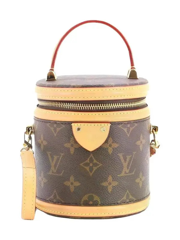 LOUIS VUITTON Cannes Monogram Canvas Nano Satchel - Brown