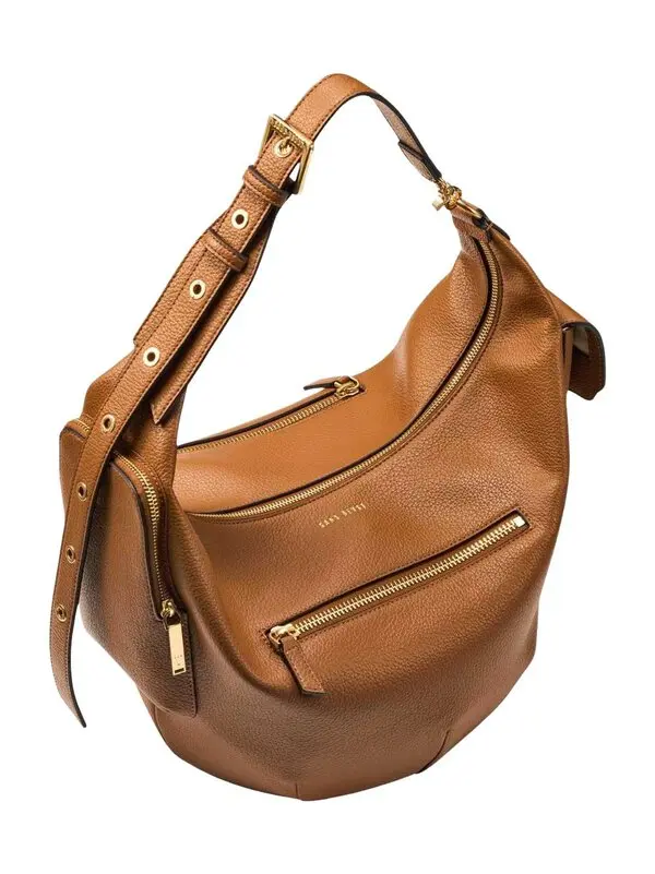 SANS BEAST Slouchy Shoulder Bag - Brown