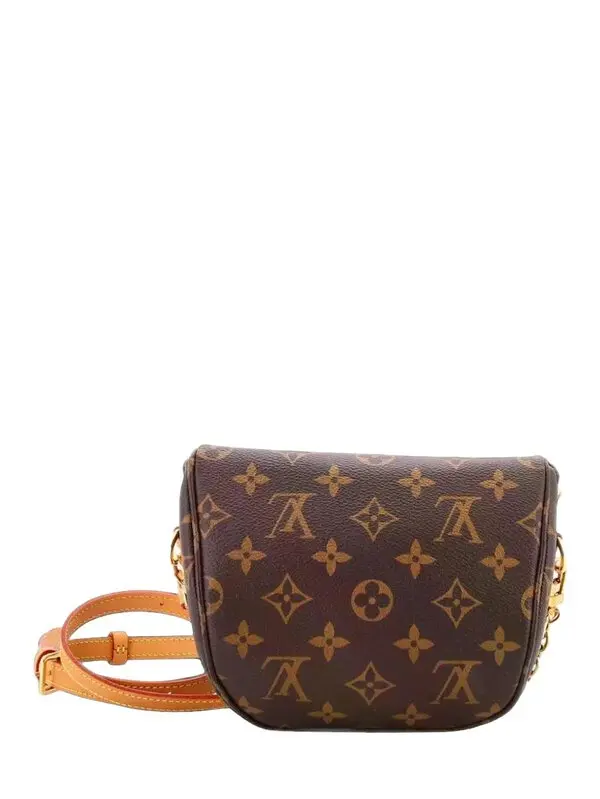 LOUIS VUITTON Monogram Canvas Mini Belt Bag - Brown