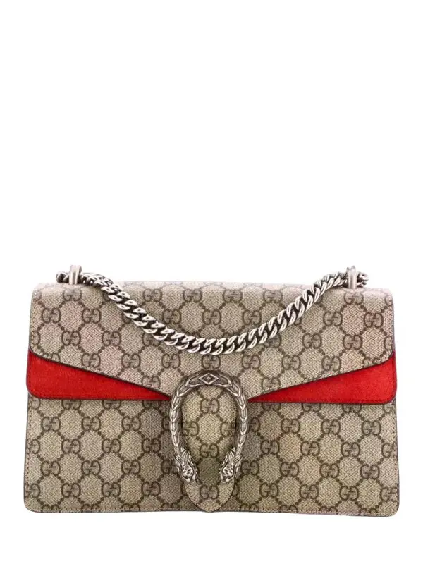 Gucci Dionysus Gg Coated Canvas Small Shoulder Bag - Brown