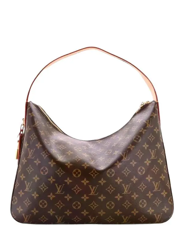 LOUIS VUITTON Monogram Canvas Slouchy Hobo Bag Mm - Brown