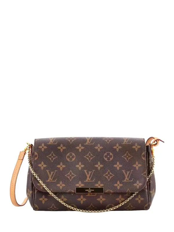 LOUIS VUITTON Monogram Canvas Favorite Mm Crossbody Bag - Brown
