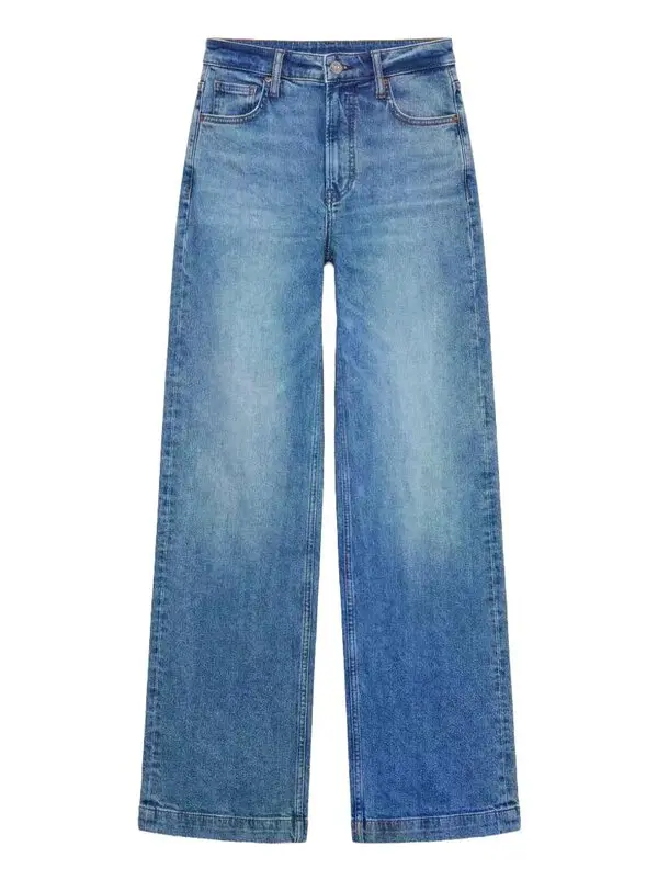 REFORMATION Bex Wide-leg Jeans - Blue