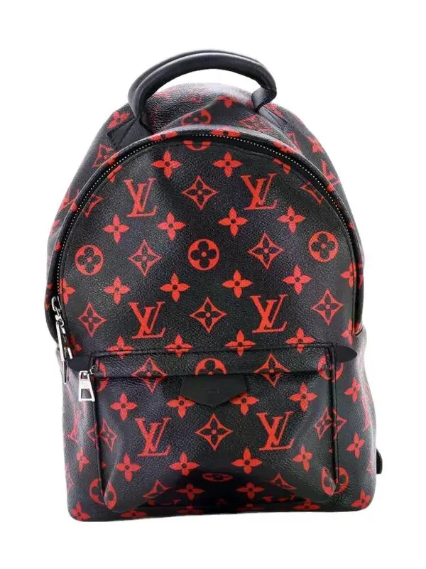 LOUIS VUITTON Palm Springs Limited Edition Monogram Infrarouge Pm Backpack - Black
