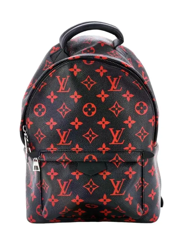 LOUIS VUITTON Palm Springs Limited Edition Monogram Infrarouge Pm Backpack - Black