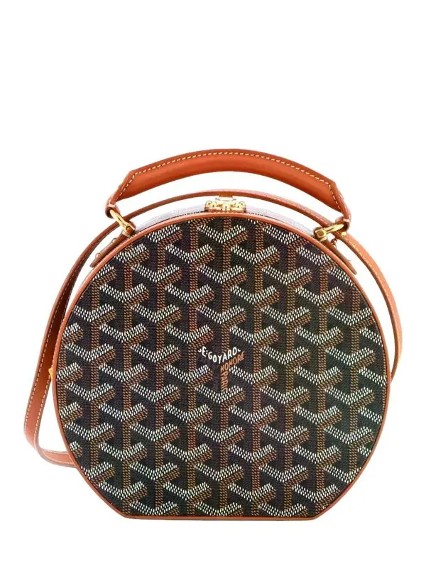 Goyard Alto Hatbox Bag - Brown