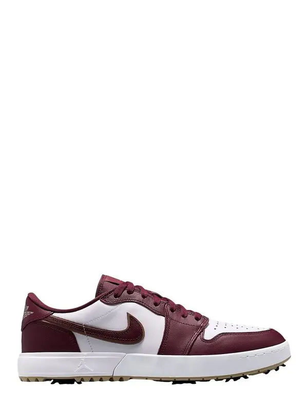 JORDAN 1 Low Spiked Golf Shoes - Red