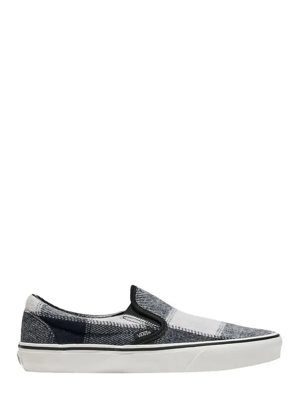 VANS Classic Slip-on Brushed Plaid - Black
