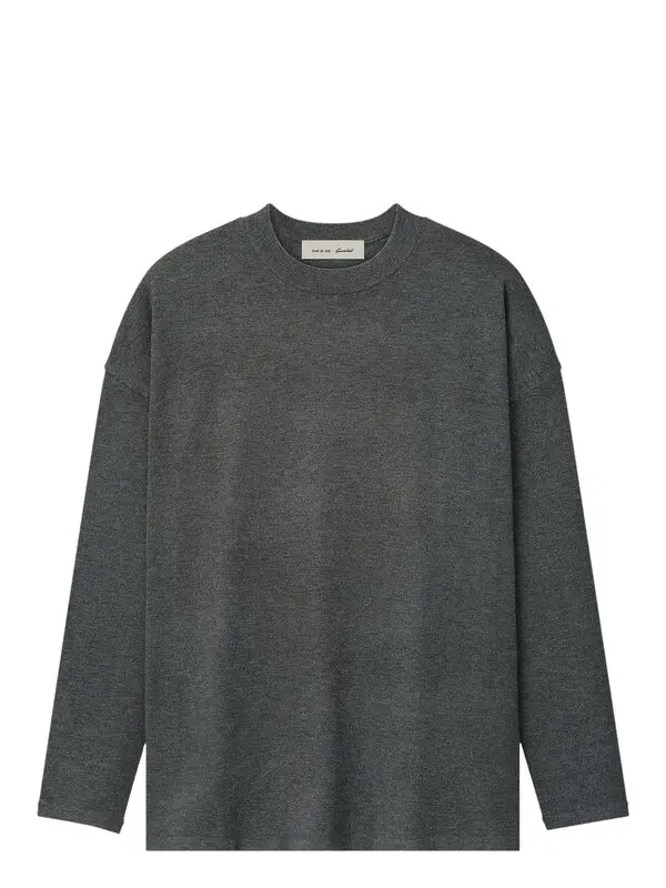 Fear Of God Soft Knit Long Sleeve Tee - Grey