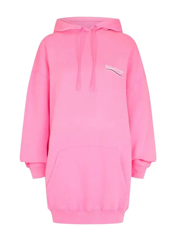 Balenciaga Political Campaign Hoodie - Pink