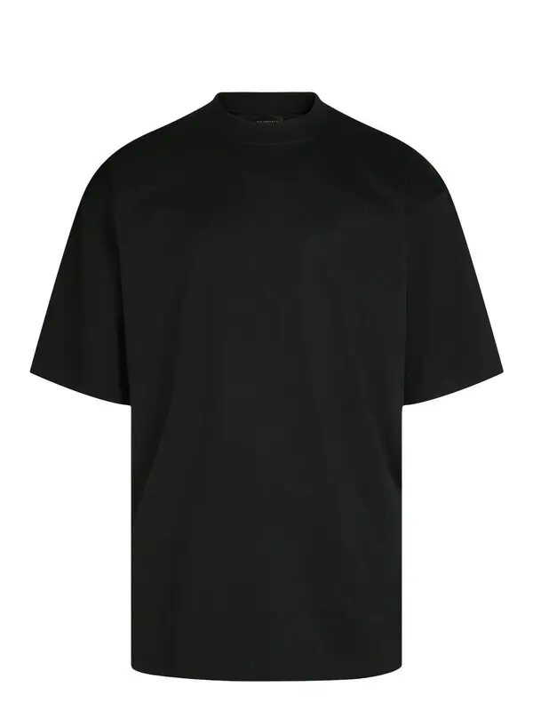 Balenciaga Care Label Medium Fit T-shirt - Black