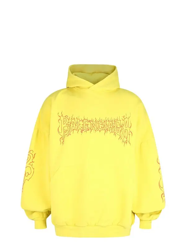 Balenciaga Darkwave Hoodie - Yellow