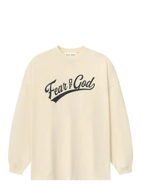 Fear Of God Long Sleeve Tee - Cream