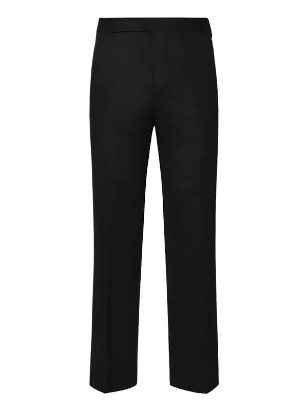 LARDINI Virgin Wool Tailored Trousers - 410
