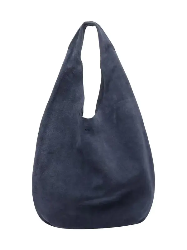 A.p.c. 100% Cowskin Leather Bag - Dark Navy