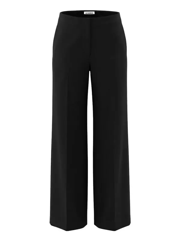 JIL SANDER Tailored Trousers - Black