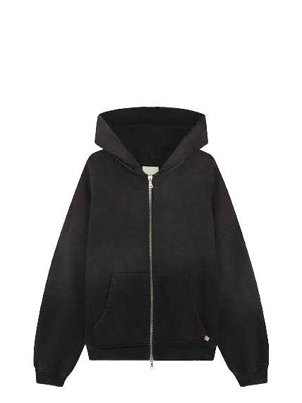 ARTE ANTWERP Sunfade Zip Sweatshirt - Black