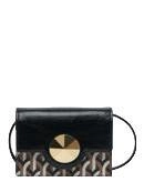 DELLEST Mini Gotica Strap Pouch Handbag - Black