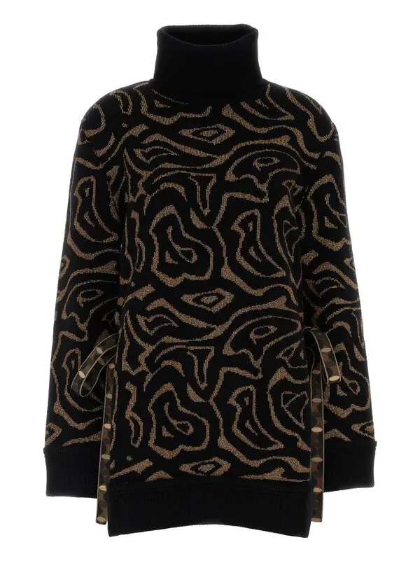 Emilio Pucci Embroidered Oversized Knit Sweater - Printed