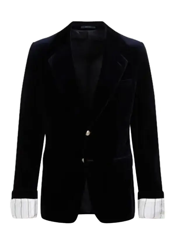 Givenchy Tailored Velvet Blazer - Black