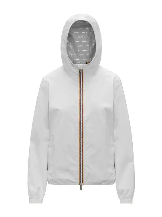 K-WAY Lightweight Zip-up Jacket - White