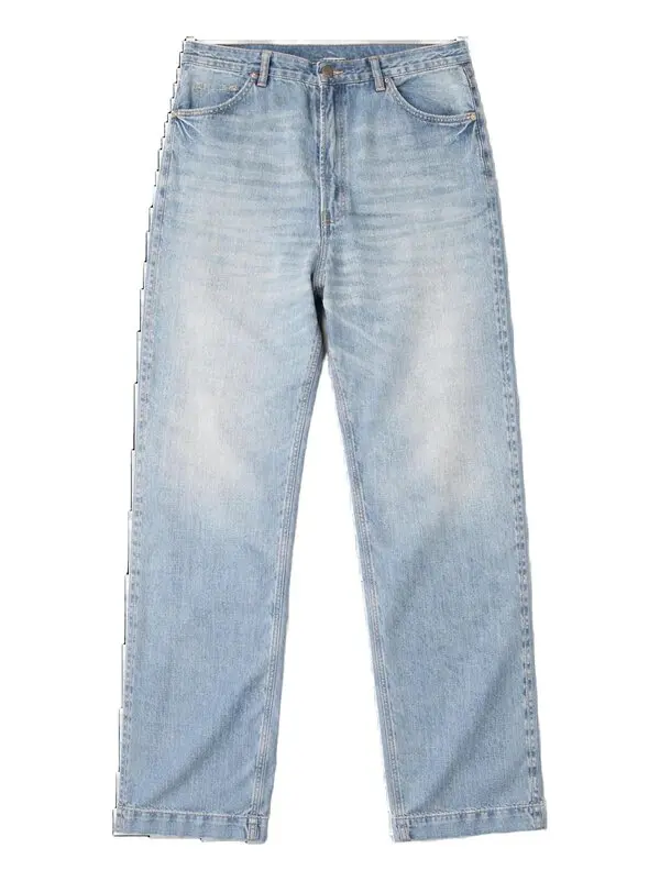 MAISON MARGIELA Cotton Denim Jeans - Blue Washed
