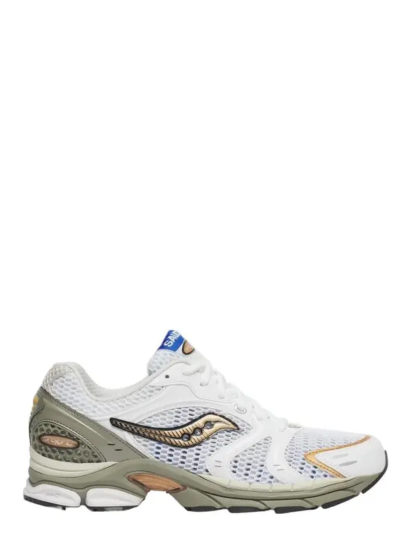 Saucony Printogrid Triumph 4 Sneakers - White/laurel
