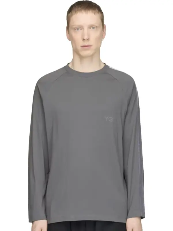 Y3 Oversized Long Sleeve Sweatshirt - Grefiv