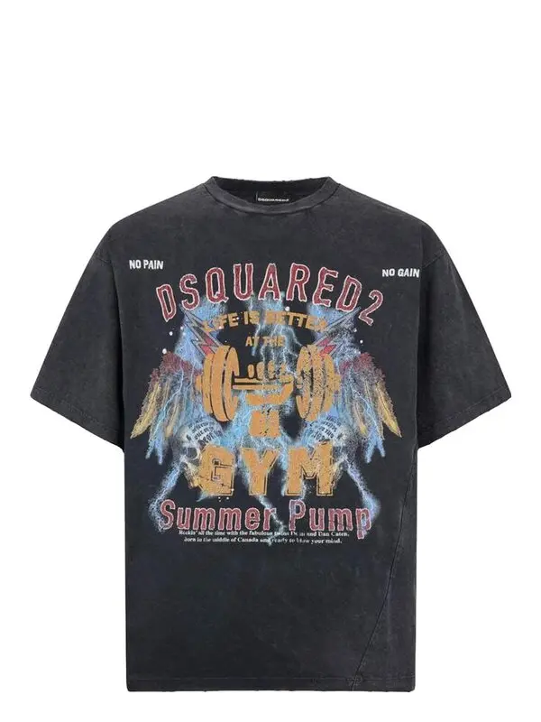 Dsquared2 Classic Graphic T-shirt - Charcoal