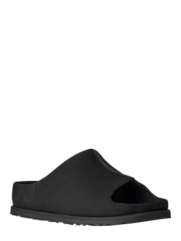 UGG Mini Leather Slip-on Casual Shoes - Black