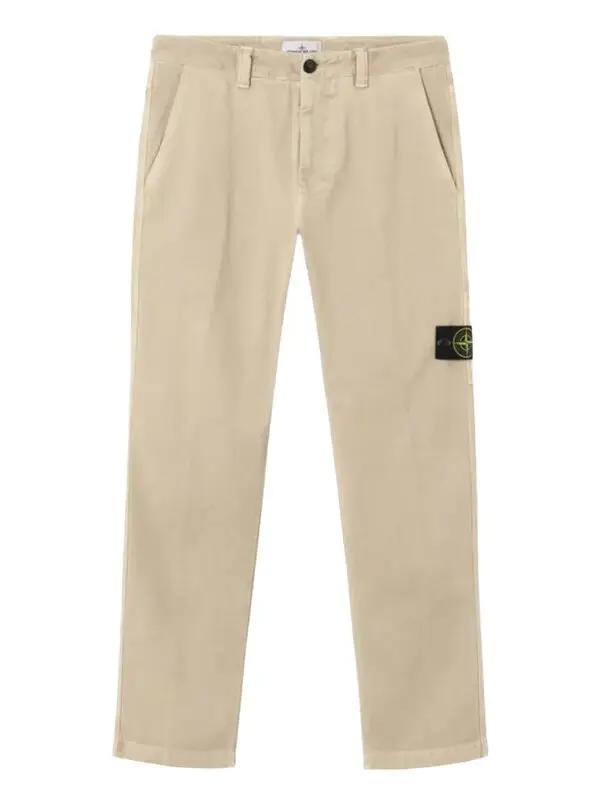 Stone Island Utility Trousers For - Desert