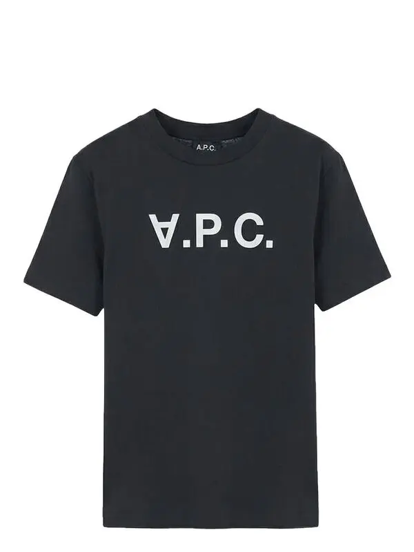 A.p.c. Standard T-shirt - Dark Navy/ecru